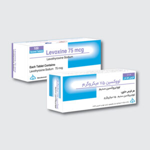(Levoxine) Levothyroxine sodium 100 - Iran Hormon Pharmaceutical Company