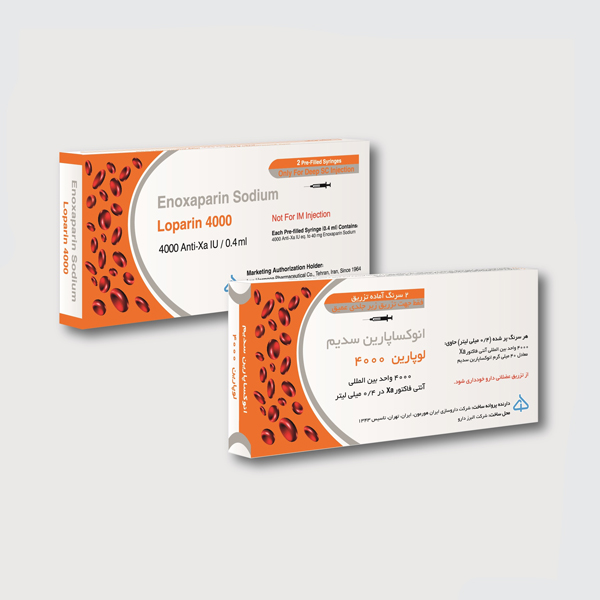 Loparin 4000 - Iran Hormon Pharmaceutical Company