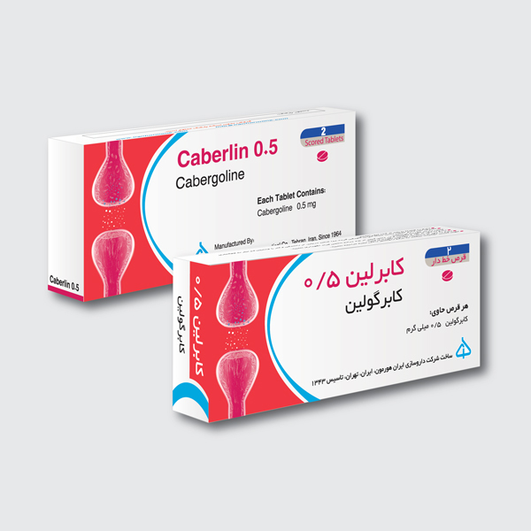 Caberlin 0.5 - Iran Hormon Pharmaceutical Company
